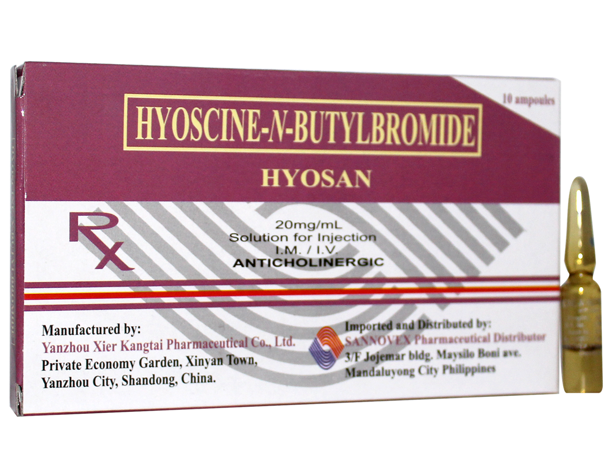 HYOSAN 250mg | SANNOVEX PHARMACEUTICALS