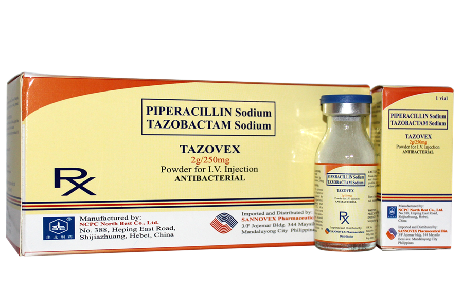 TAZOVEX 2.25gram | SANNOVEX PHARMACEUTICALS