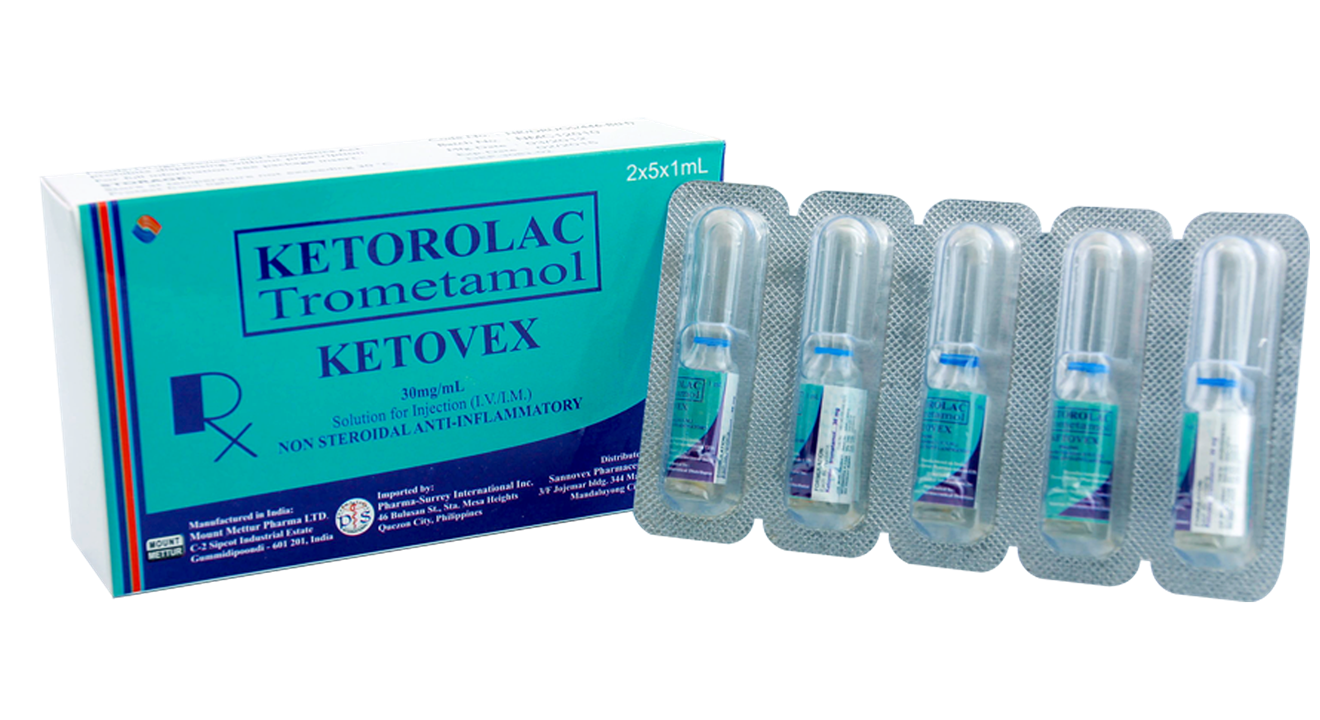 KETOVEX 30mg/mL | SANNOVEX PHARMACEUTICALS